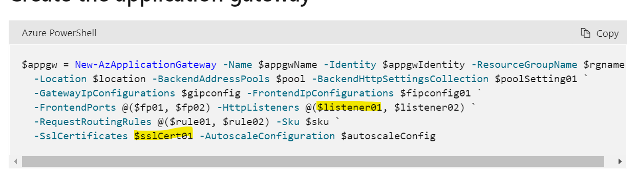 How to add a version-less keyvault certificate to an Application ...