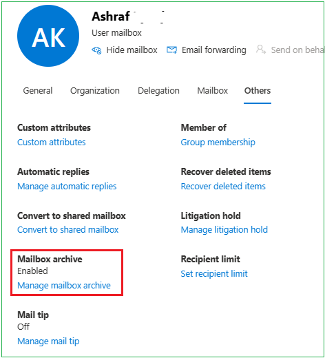 Outlook online archive folder not appearing - Microsoft Q&A