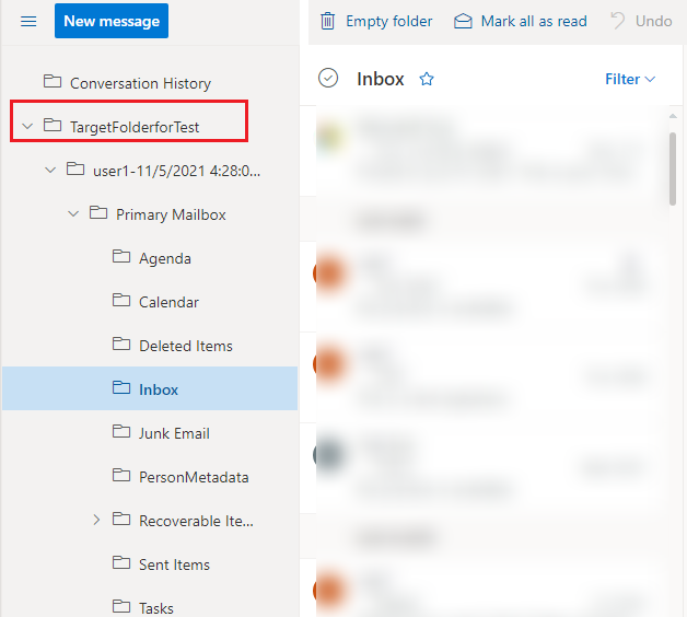 Move/copy emails to a different mailbox - Microsoft Q&A