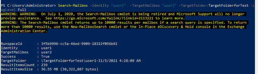 Move/copy emails to a different mailbox - Microsoft Q&A