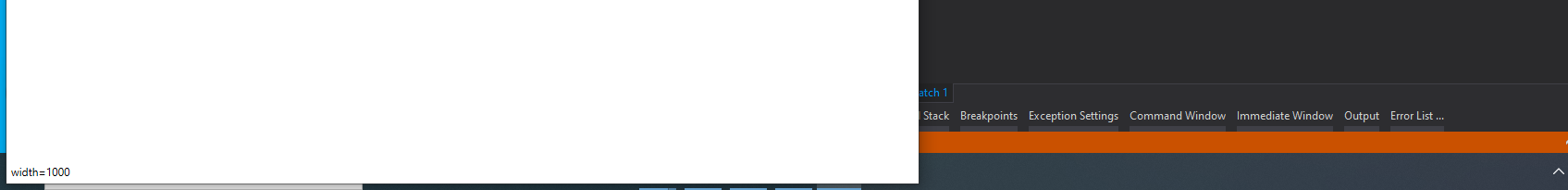 WPF set window size to max and topmost=true ,when we change the window's width smaller ,the ...