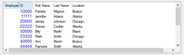 How to set individual column format of a DataListView (not DataGridView) - Microsoft Q&A