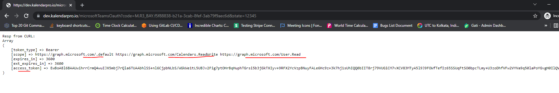 How to integrate OnlineMeetings.ReadWrite scope in Microsoft Graph API - Microsoft Q&A
