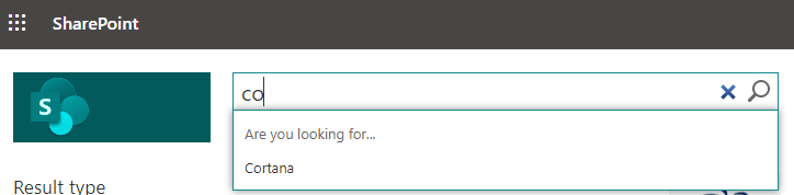 SharePoint Online - Search box is not showing suggestions - Microsoft Q&A