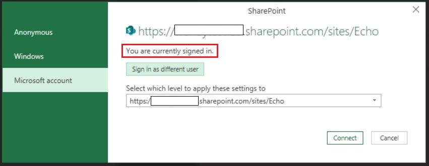 Data refresh on SharePoint List not feeding through - Microsoft Q&A