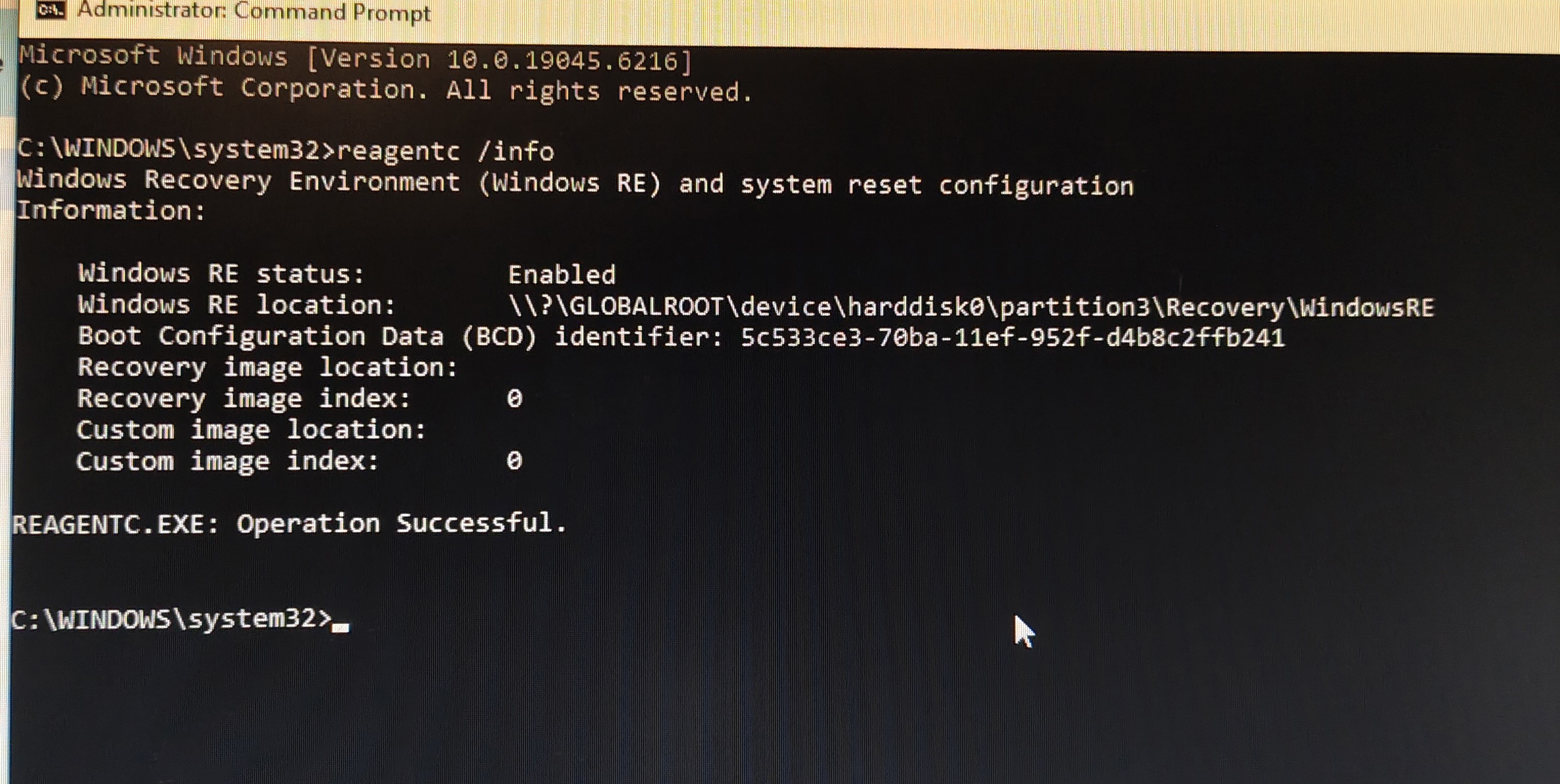 Cannot find room for the EFI system partition. MBR2GPT: Conversion failed - Microsoft Q&A