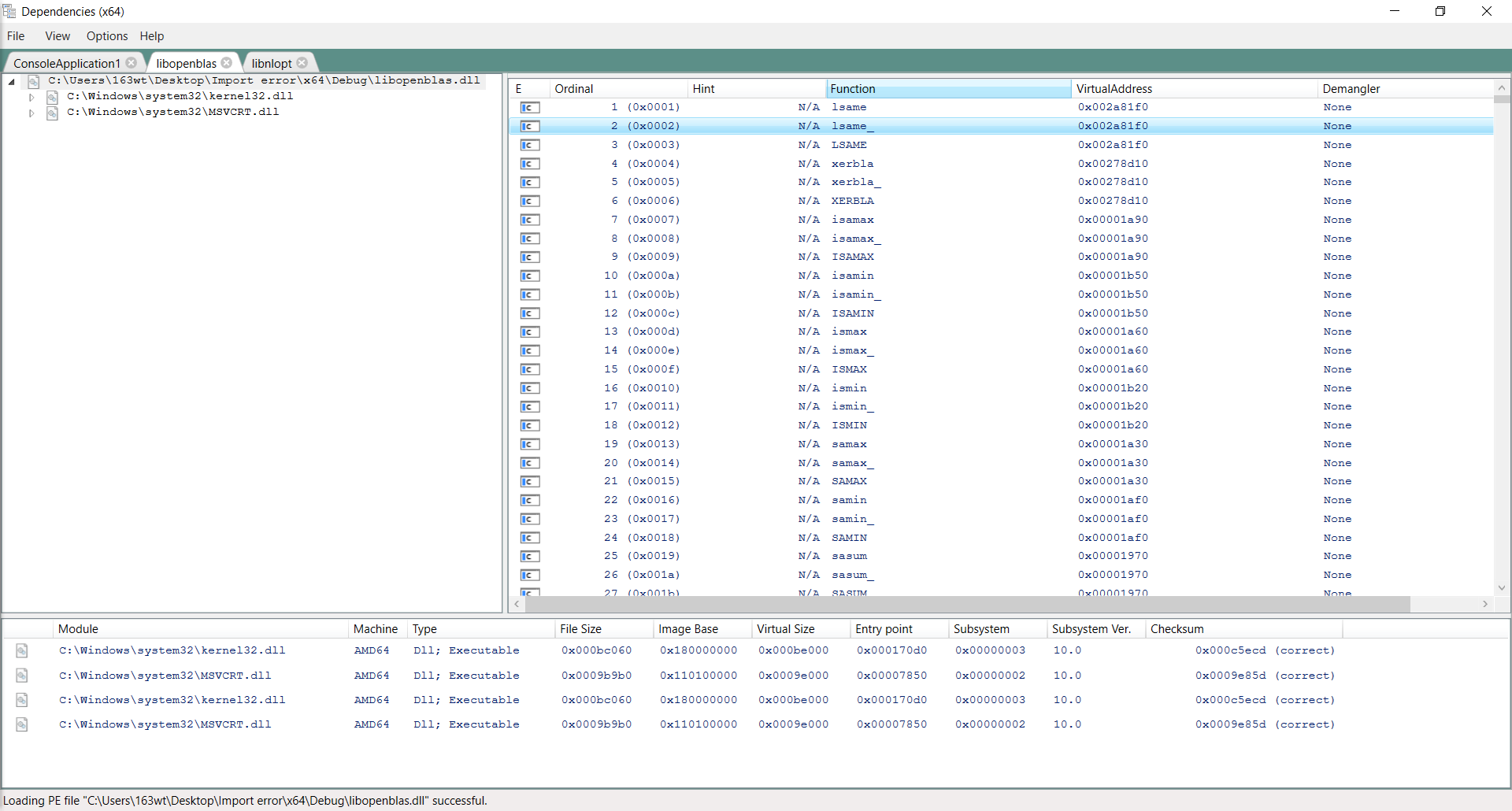 DLL is not loading - Microsoft Q&A