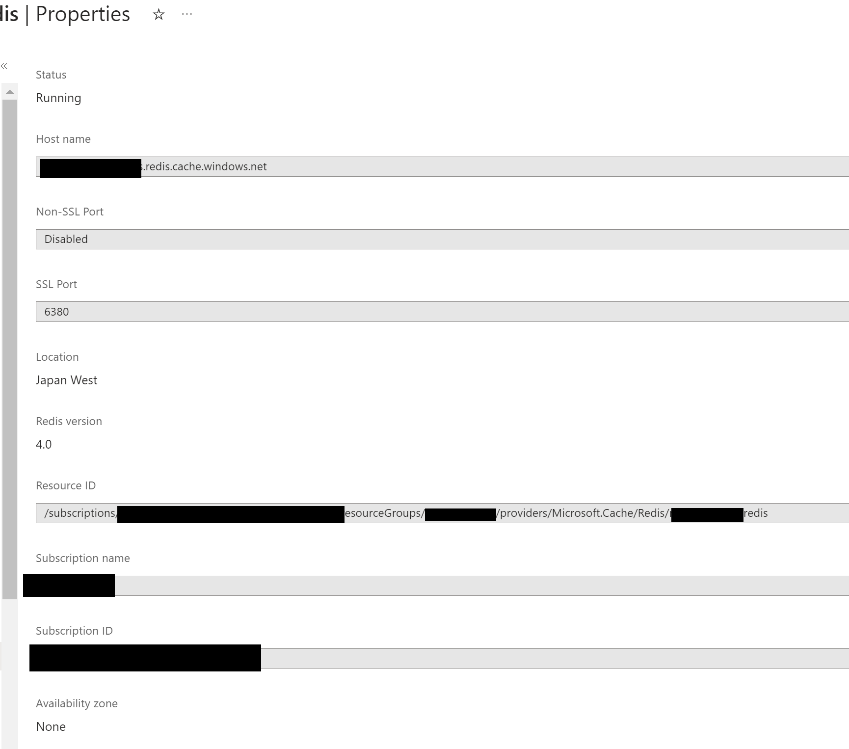 The automatic update to Azure Cache for Redis version 6 has not been executed yet. - Microsoft Q&A