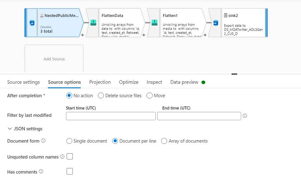 Issues while flatten the complex JSON object in Azure Data Factory ... Issues while flatten the complex JSON object in Azure Data Factory ...