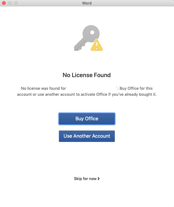 No License Found - Microsoft Q&A