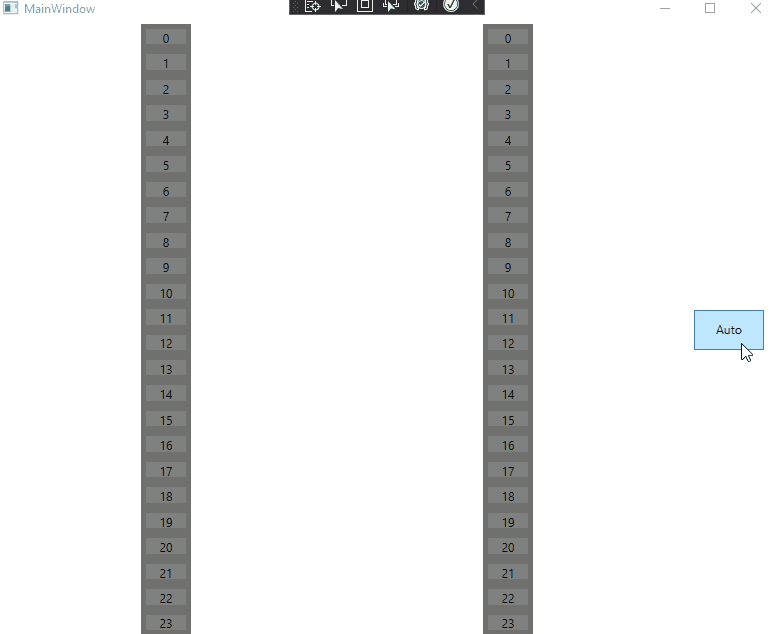 The ScrollViewer extent height is not updated based on its child size changed at run time when ...