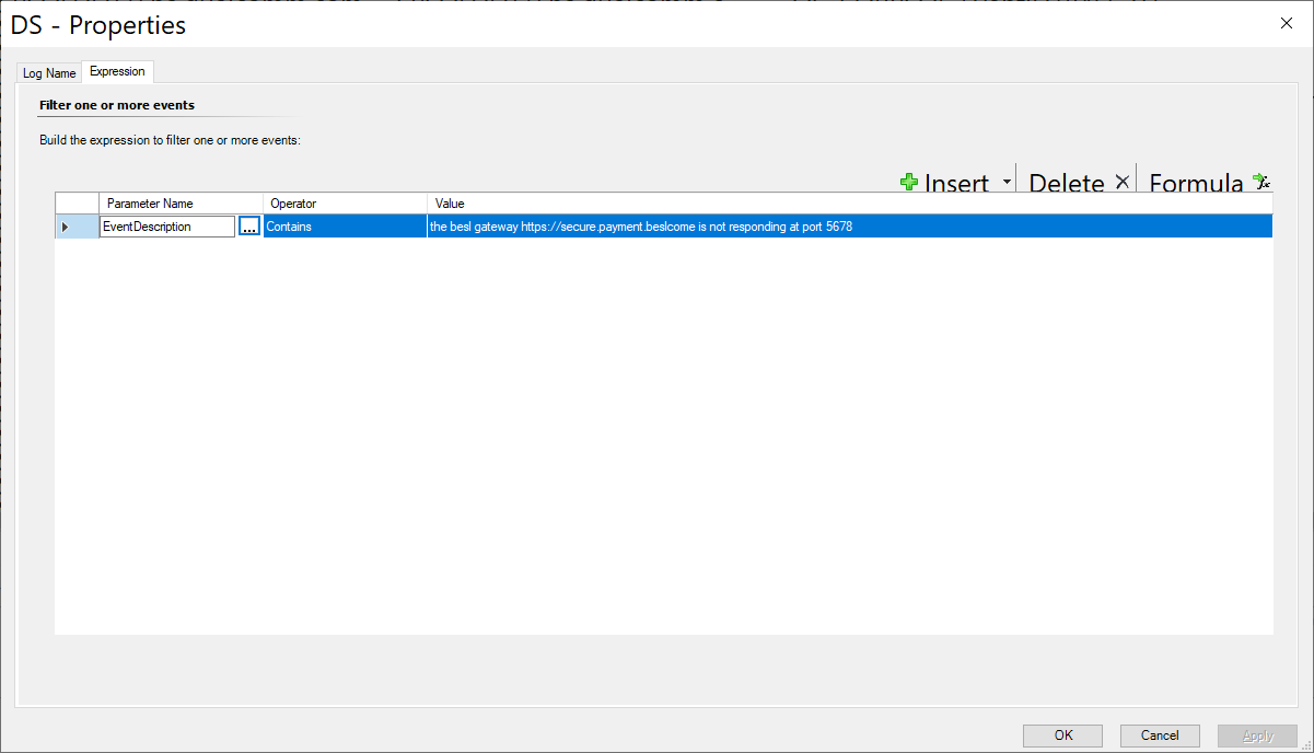 Scom Alert Needs To Be Generated From Event Description Microsoft Qanda 6031