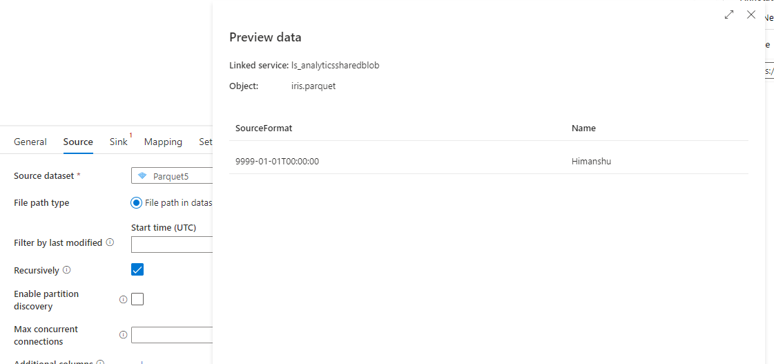 ADF Parquet Future Date Issue - Microsoft Q&A