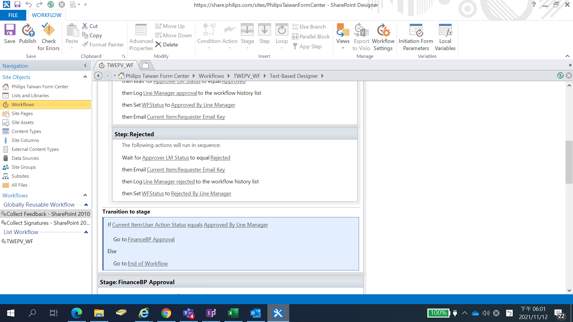 SharePoint Workflow: unable to execute the SharePoint Workflow: unable to execute the