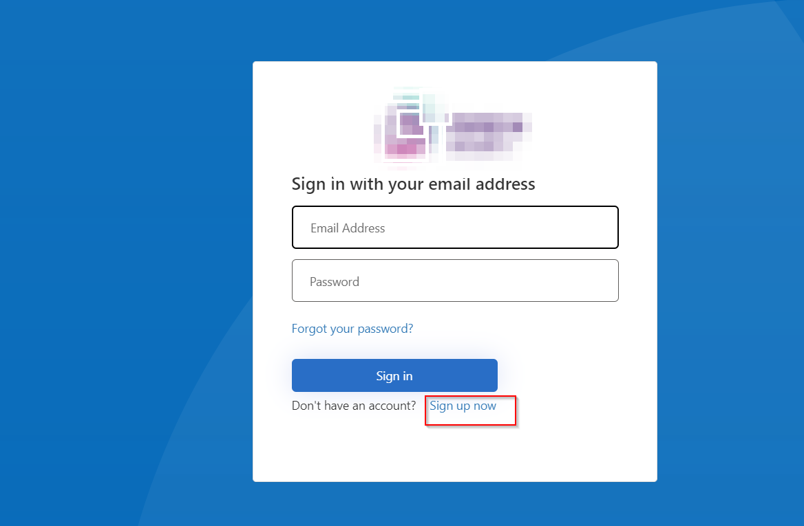 Signup Error from when click signup button. - Microsoft Q&A