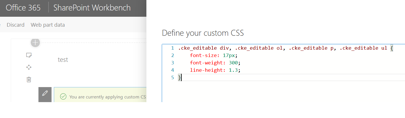 Modify My Spfx Web Part To Read Css File Instead Of Writing The Css Code Inside The Web Part