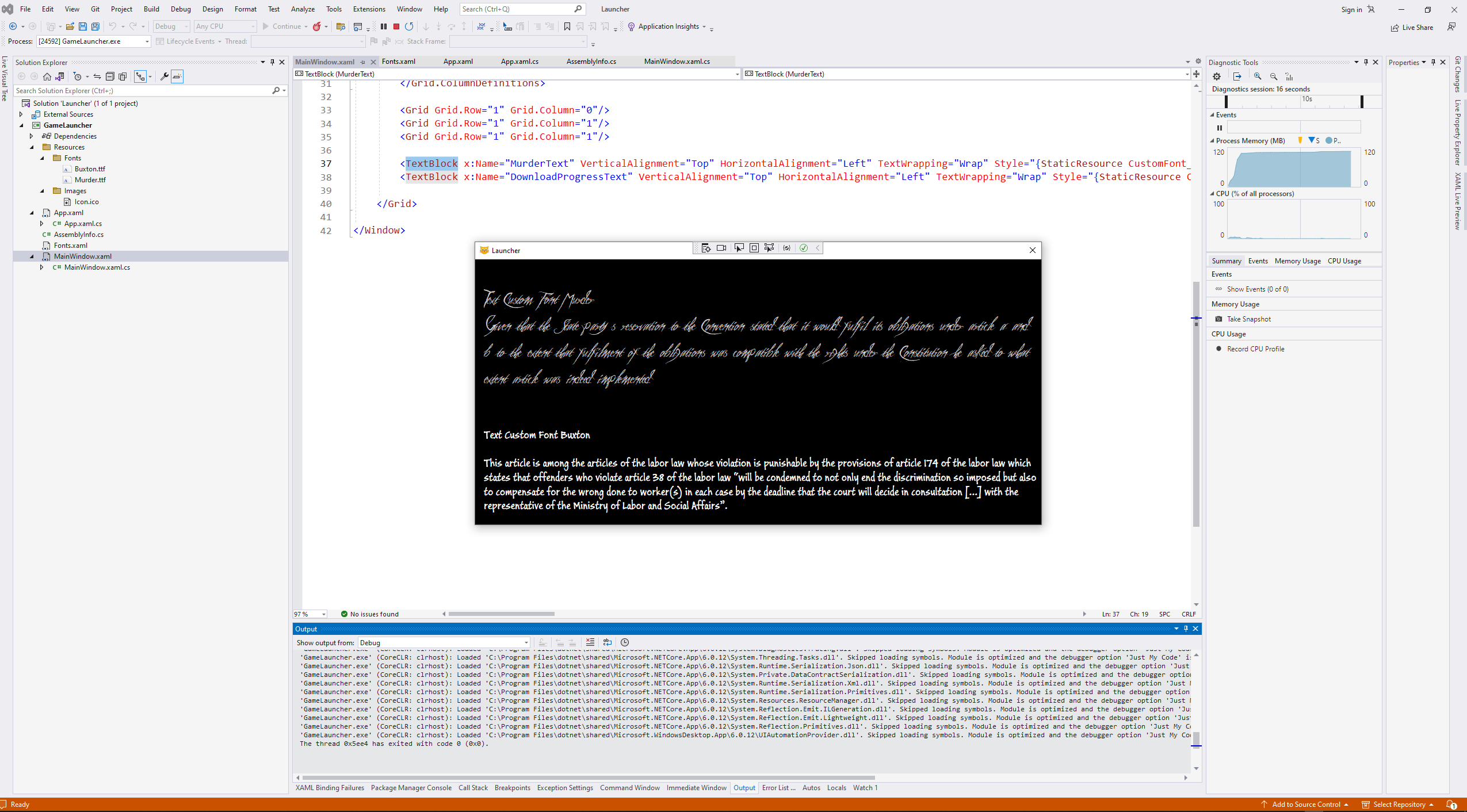 dotnet publish -r win-x64 -c Release -o ./publish loses embedded fonts ... dotnet publish -r win-x64 -c Release -o ./publish loses embedded fonts ...