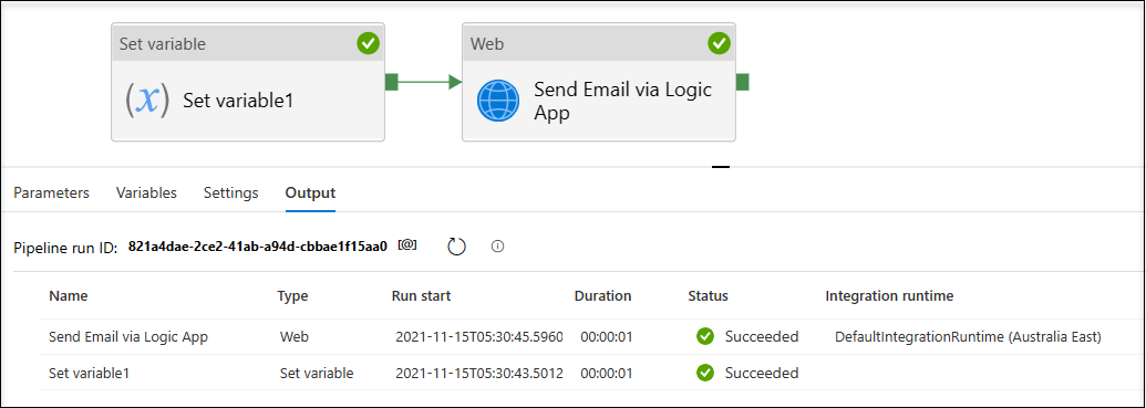 When Passing A Parameter To An Azure Data Adf Pipeline From Power Automate Failed The 8014