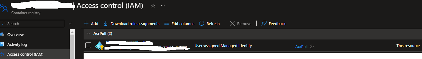Pull ACR image from ACI using user managed identity - Microsoft Q&A Pull ACR image from ACI using user managed identity - Microsoft Q&A