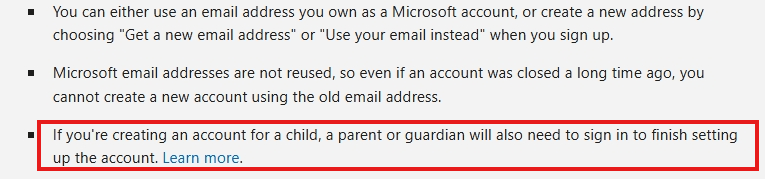 Outlook.com account creation failed, cannot create same account again ...