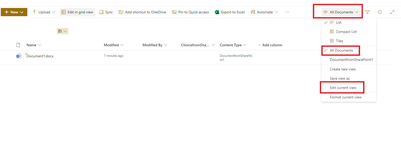 Change Document Content-Type - Microsoft Q&A