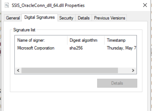 MSFT Oracle Connector (SSIS) fails to install - Microsoft Q&A