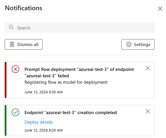 Prompt flow deployment of endpoint failed - Microsoft Q&A
