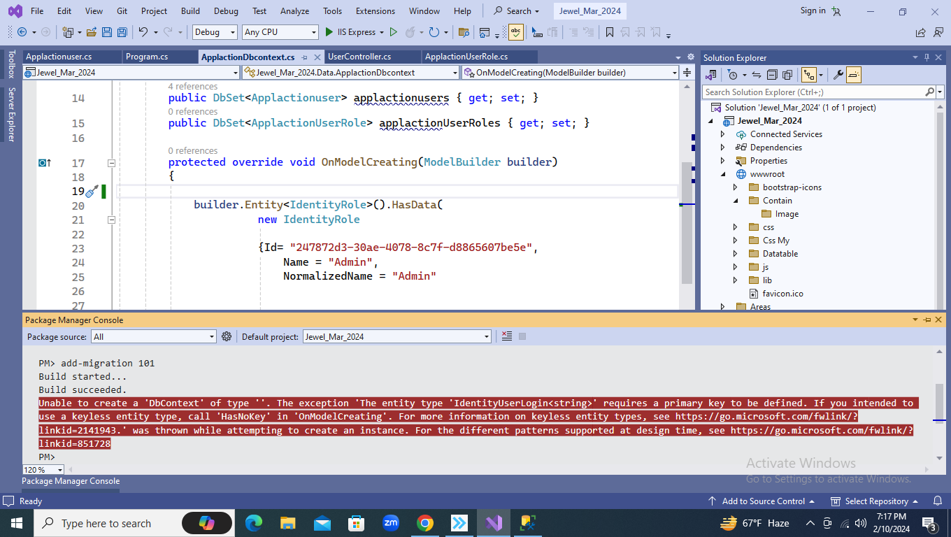 How to Set ASP.NET Core Identity Role Automatically - Microsoft Q&A How to Set ASP.NET Core Identity Role Automatically - Microsoft Q&A