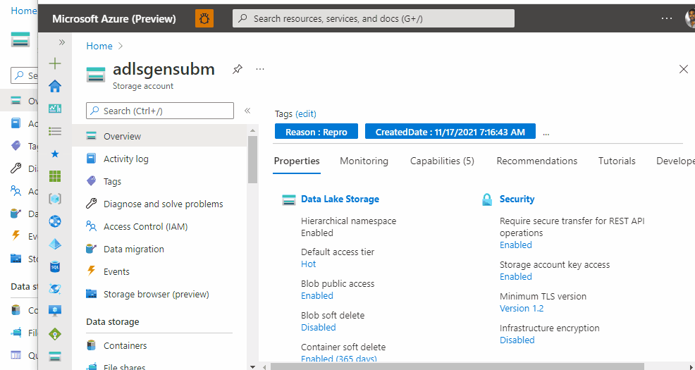 Soft Delete For Adls Gen 2 Blobs Not Available Microsoft Qanda 6928
