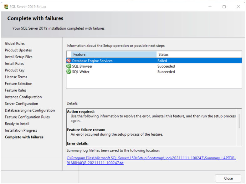 Why Does SQL Server Install Fail On Windows 11 HP Pavilion Why Does SQL Server Install Fail On Windows 11 HP Pavilion