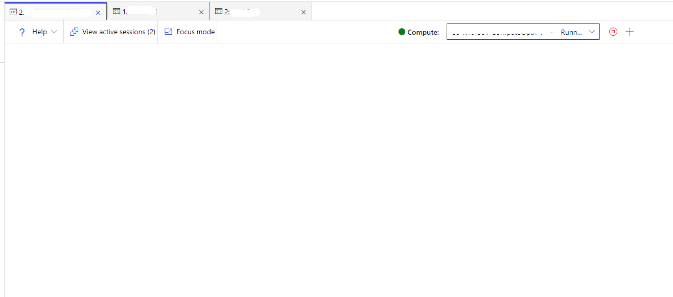 Terminal is blank, while compute instance is running - Microsoft Q&A
