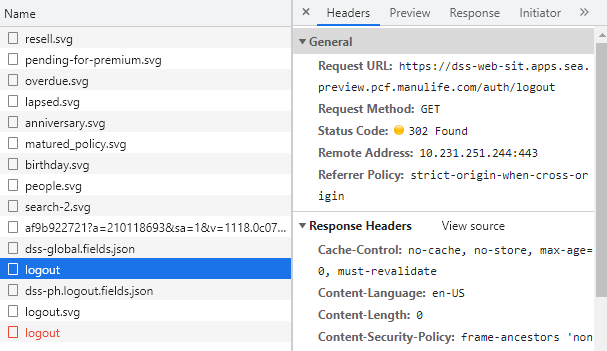 Spring boot CORS issue when redirecting to Sign out URI - Microsoft Q&A Spring boot CORS issue when redirecting to Sign out URI - Microsoft Q&A
