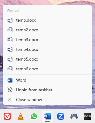 Windows 11 Pin Files Onto Taskbar Icon - Microsoft Q&A