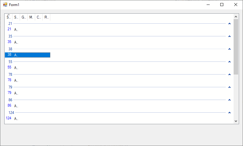 How to set individual column format of a DataListView (not DataGridView) - Microsoft Q&A