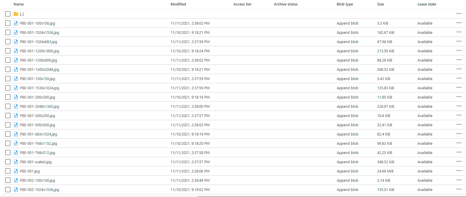 Azure Blob File Upload Microsoft Qanda