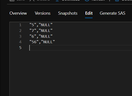 How To Update Csv File Placed At Blob Storage In Azure Microsoft Qanda