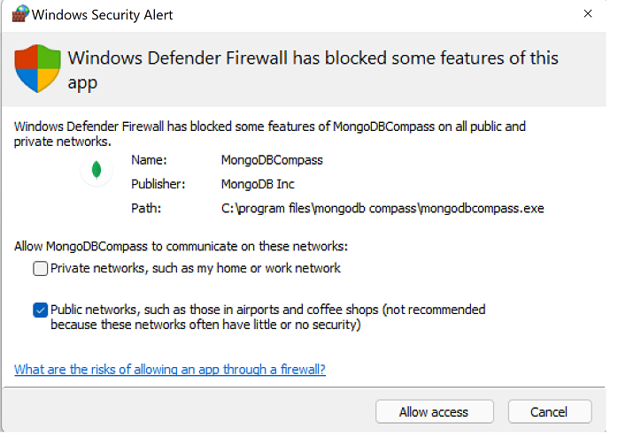 Unable to connect to cosmos mongo api with mongo compass - Microsoft Q&A Unable to connect to cosmos mongo api with mongo compass - Microsoft Q&A
