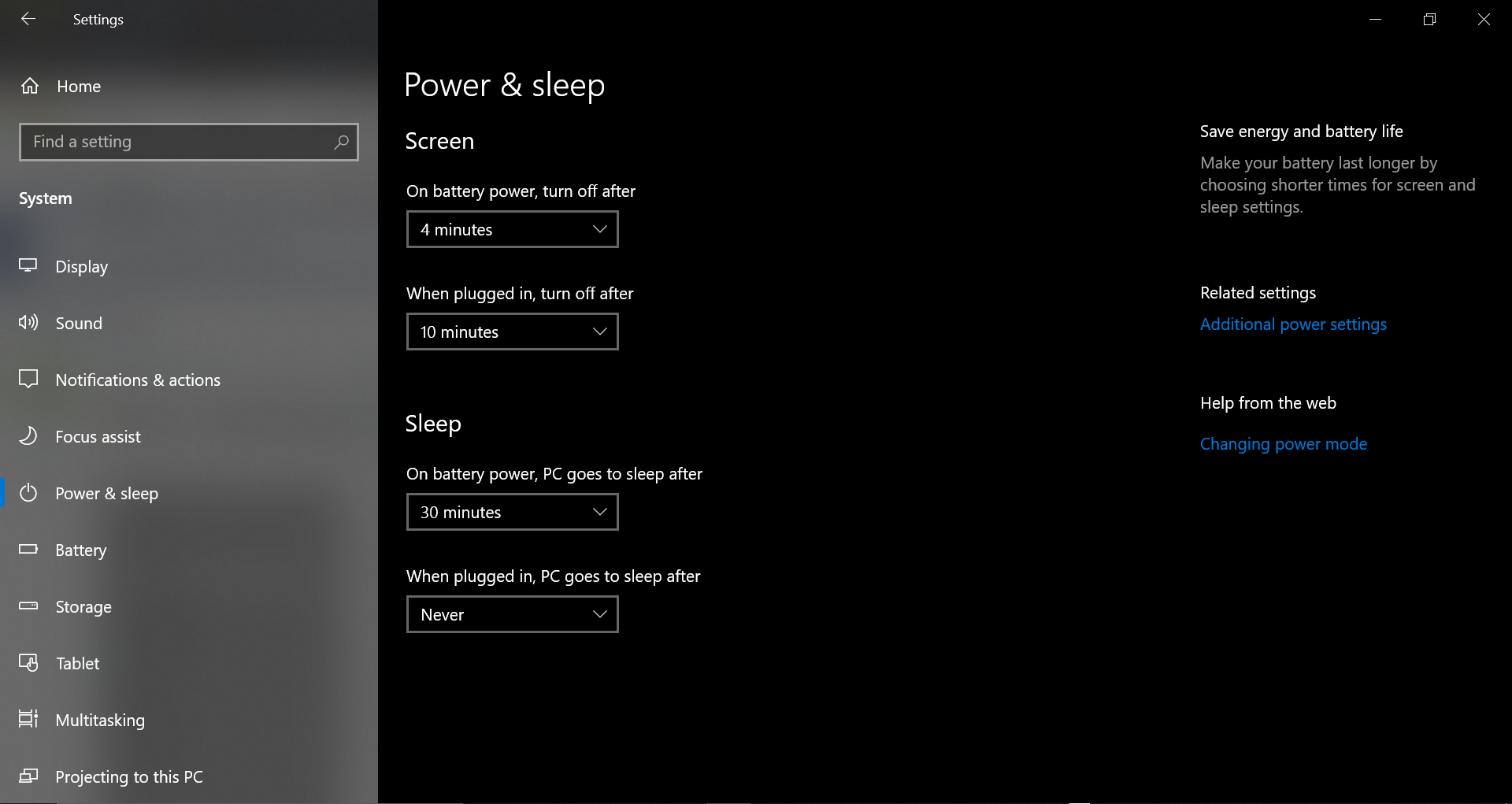 Change Power & Sleep Setting Programmatically - Microsoft Q&A Change Power & Sleep Setting Programmatically - Microsoft Q&A