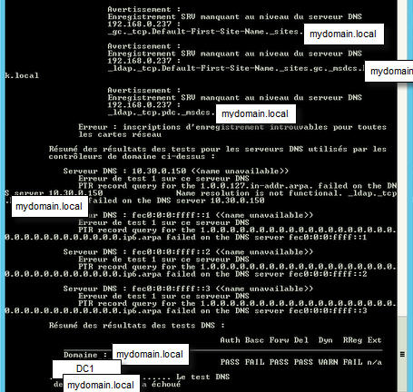 Error: "The filename, directory name, or volume label syntax is incorrect" during new DC ...
