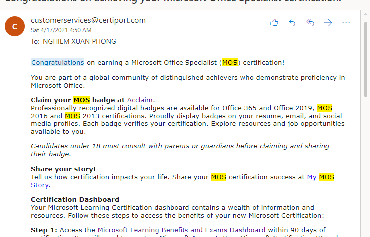 Request a new Microsoft Certification ID and Access Code - Microsoft Q&A