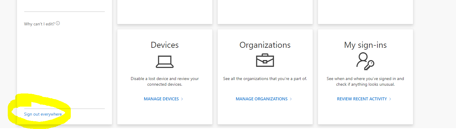 How can I get "Sign out everywhere" activity logs? - Microsoft Q&A