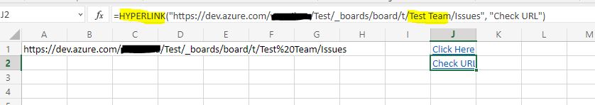 Hyperlink encoding for excel live is broken - Microsoft Q&A