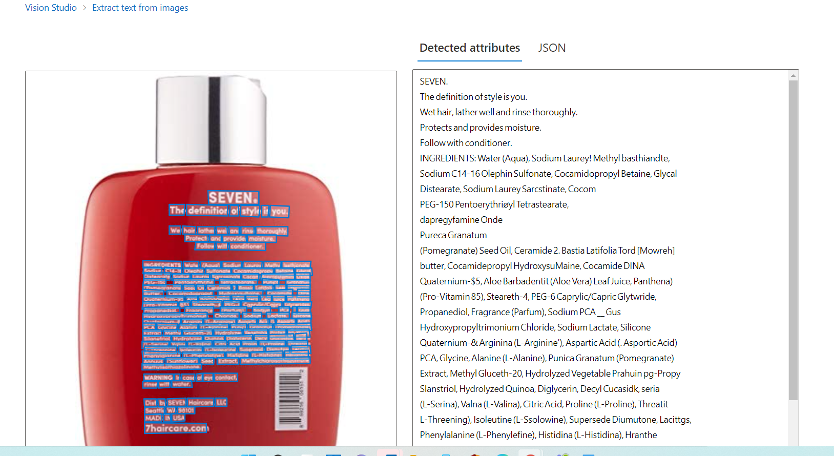 Azure Computer Vision : Recognize Printed Text - Microsoft Q&A