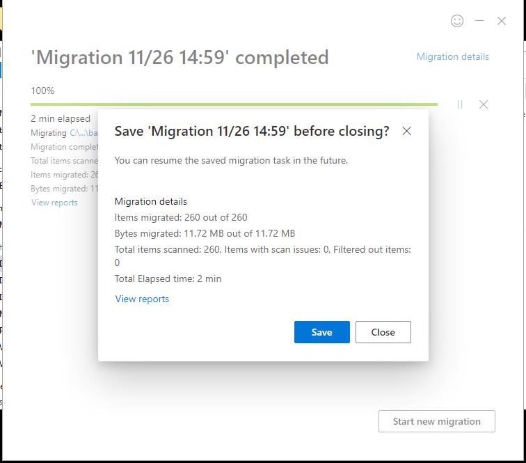 SPMT incremental migration - Microsoft Q&A