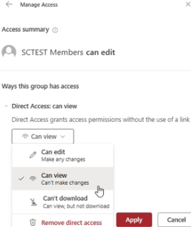 Default File Access for Teams Member - Can Review - Microsoft Q&A