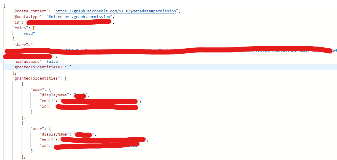 How to create a sharing link for user scope using createLink? - Microsoft Q&A