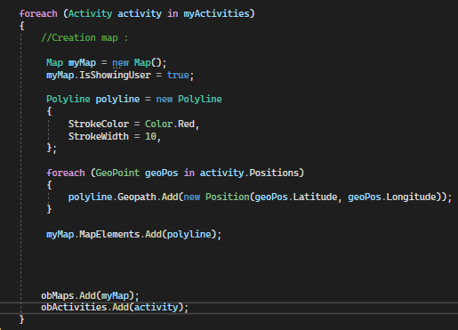 Add Map Collection Xamarin Forms Microsoft Qanda