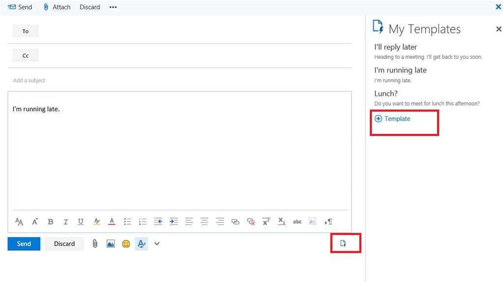 Reusable text blocks in OWA - Microsoft Q&A
