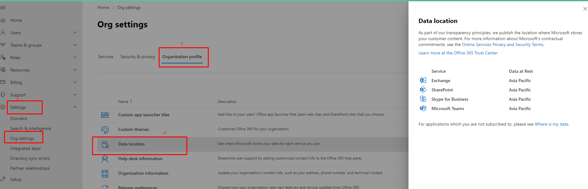 Microsoft Sharepoint online site data where it gets stored specific ...