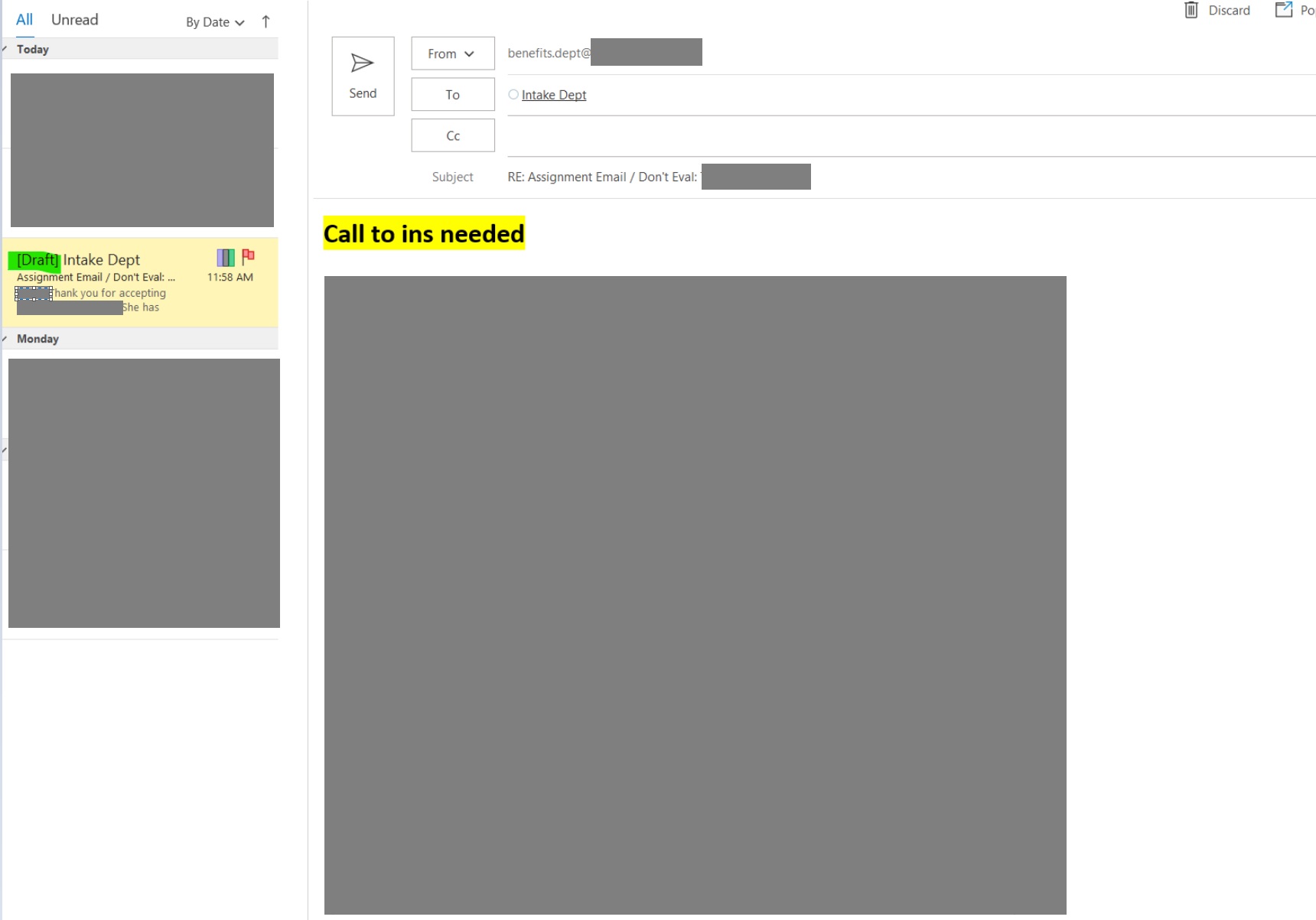 View drafts in INBOX of shared mailbox - Microsoft Q&A